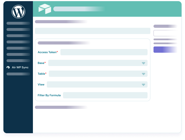 Airtable to WordPress integration: Air WP Sync plugin